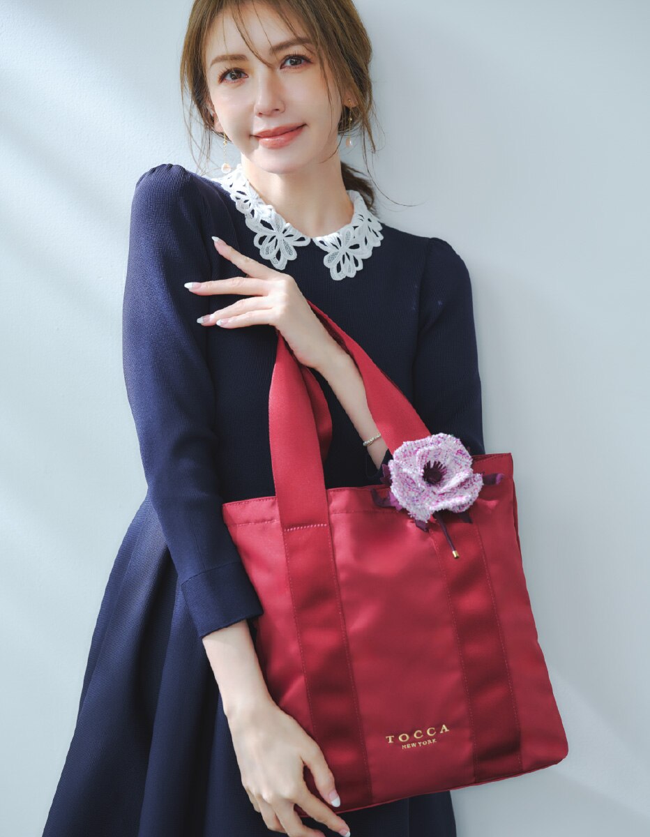 【TOCCA】MIKA & Lovéco Flower in Heart BAG | ファッション通販サイト[オンワード・クローゼット]
