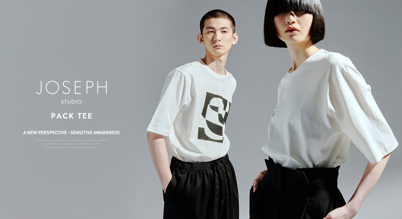 JOSEPH STUDIO 22 Spring Summer“PACK TEE”
