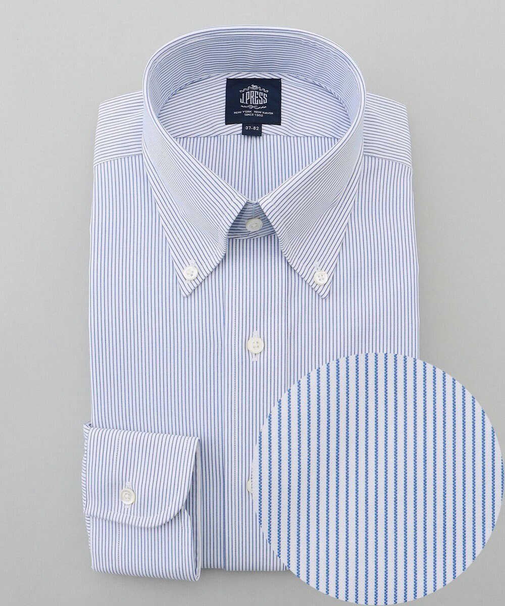 【PREMIUM PLEATS / 形態安定】マイクロストライプ ドレスシャツ / B.D. / J.PRESS MEN | ファッション通販 【公式通販】オンワード・クローゼット
