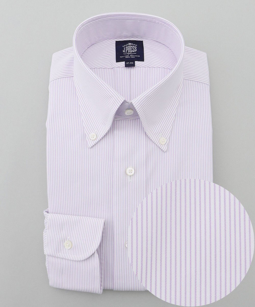 【PREMIUM PLEATS / 形態安定】マイクロストライプ ドレスシャツ / B.D. / J.PRESS MEN | ファッション通販 【公式通販】オンワード・クローゼット