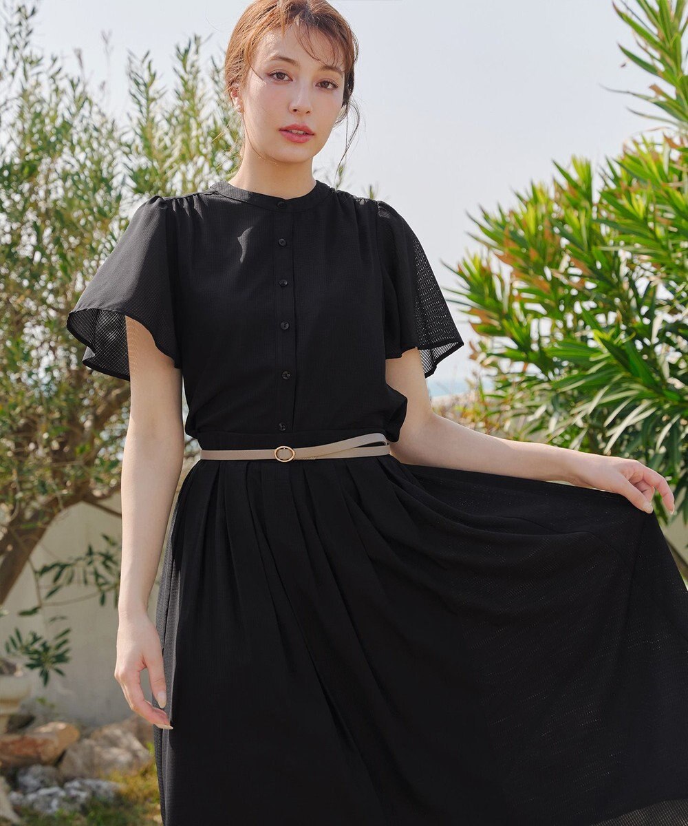 【セットアップ対応・洗える】シアーチェックブラウス / Tiaclasse L | ファッション通販 【公式通販】オンワード・クローゼット