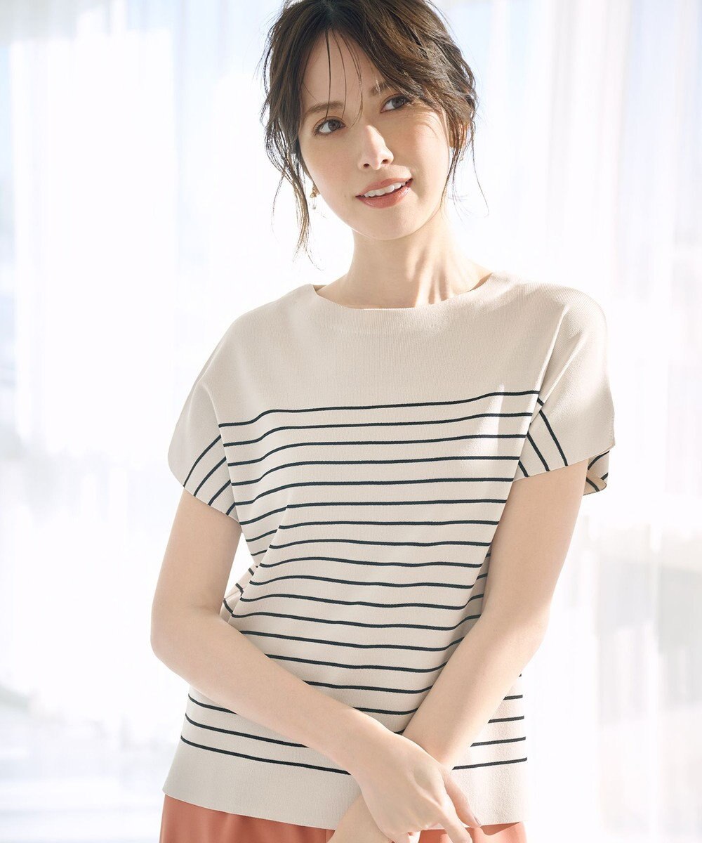 【接触冷感・UVカット・洗える】ビューティクール フレンチ ニットT / ANY SIS S | ファッション通販 【公式通販】オンワード・クローゼット