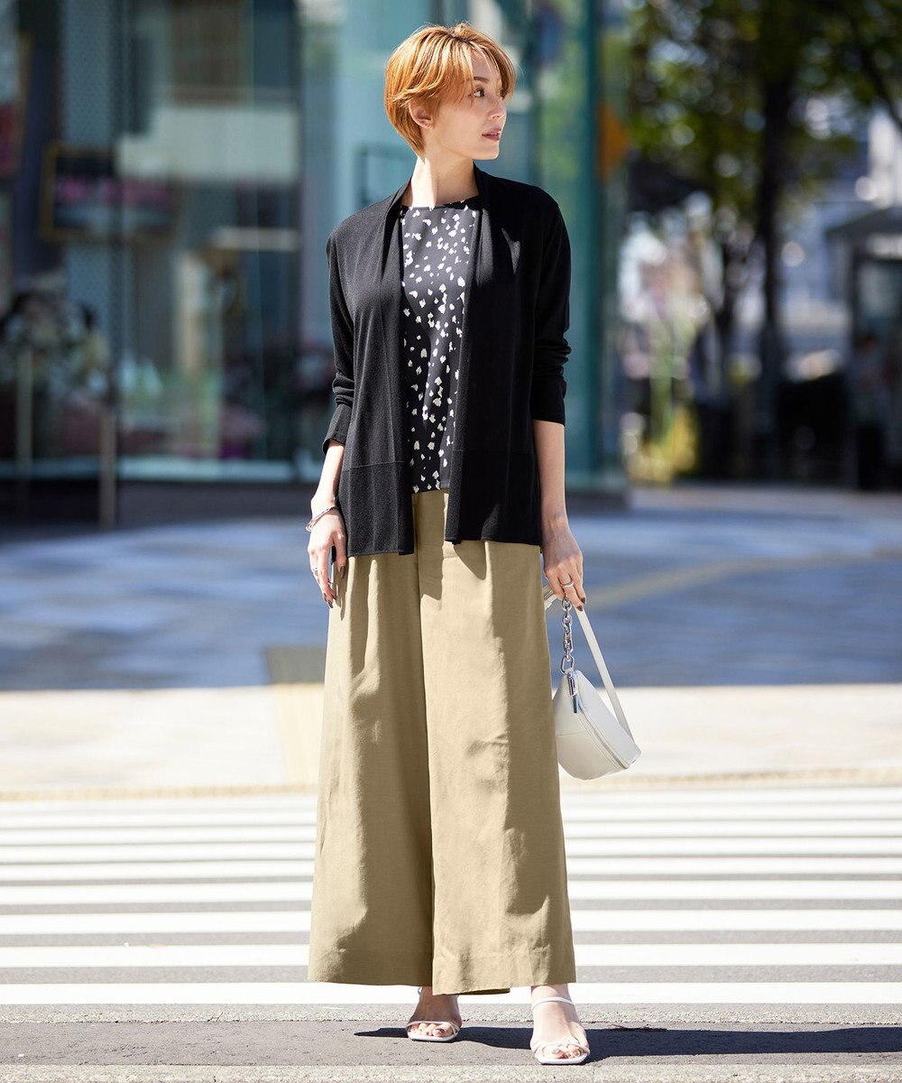 【WEB限定カラーあり・洗える】 プリントコンビ カットソー / ICB | ファッション通販 【公式通販】オンワード・クローゼット