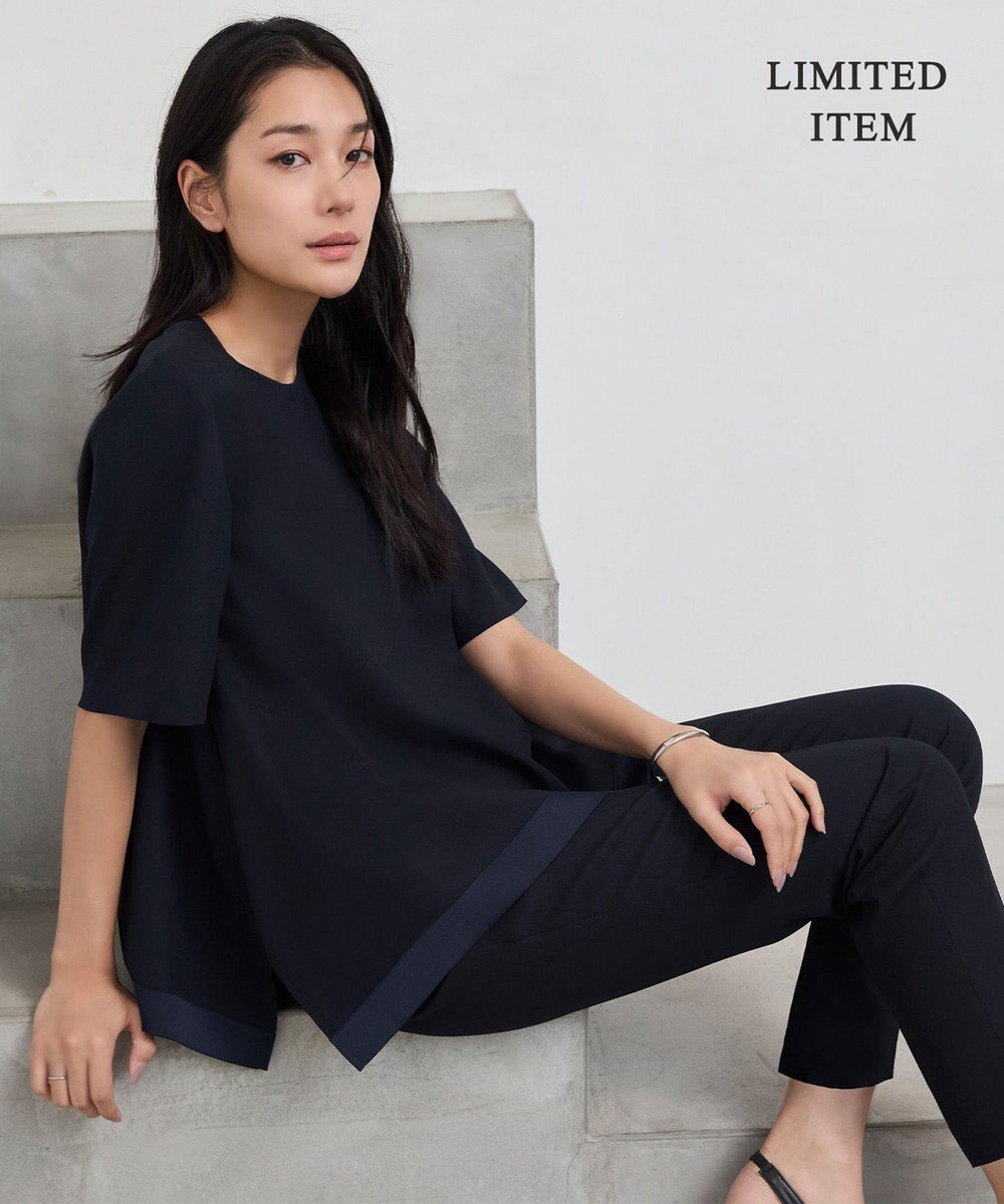 【WEB限定・UVケア・速乾・洗える】 FluidBackSatin Tブラウス / ICB L | ファッション通販 【公式通販】オンワード・クローゼット