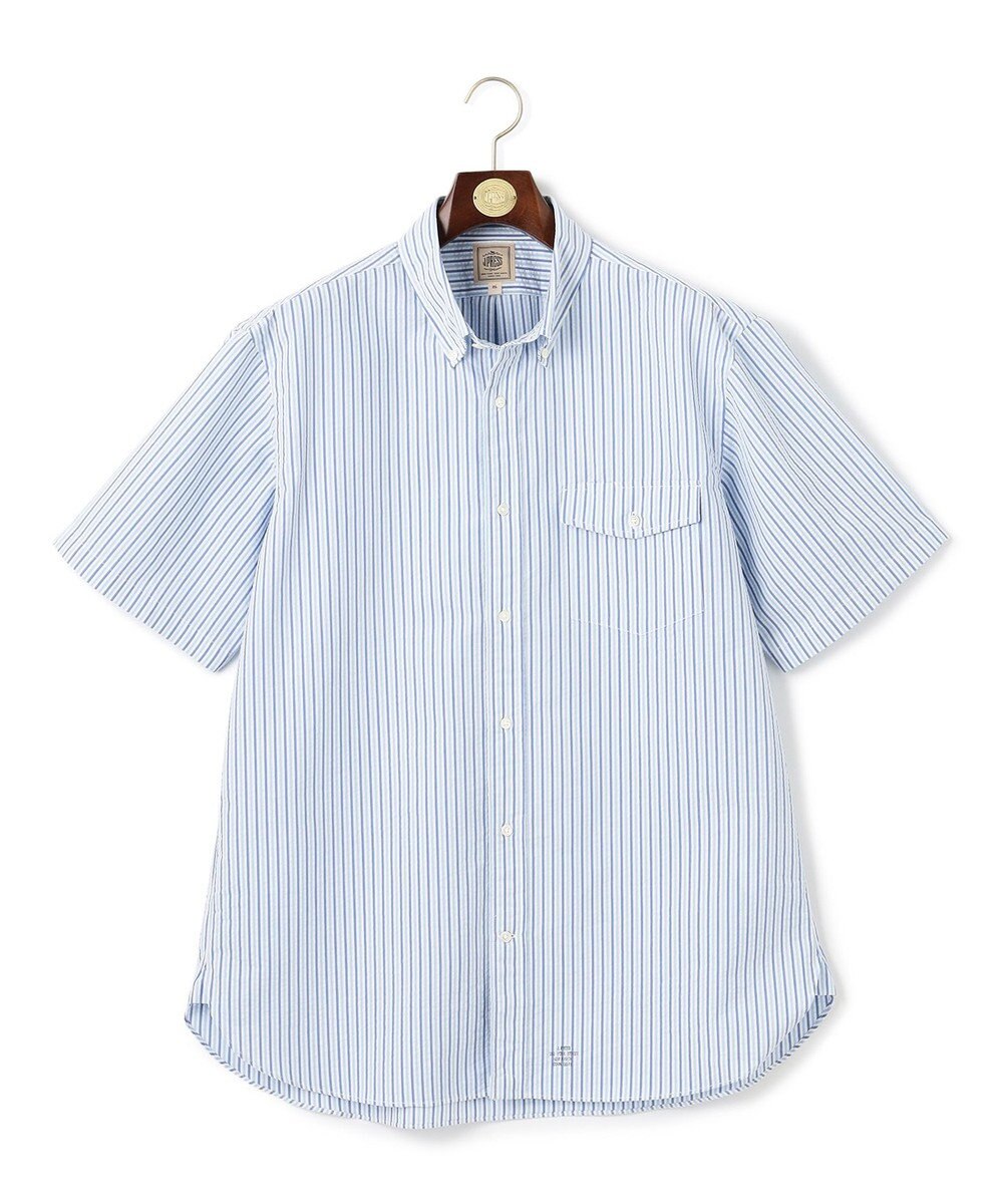 【KING SIZE】【吸水速乾 / 高通気性】【クールマックス】サッカーストライプ シャツ / B.D. / J.PRESS MEN | ファッション通販 【公式通販】オンワード・クローゼット