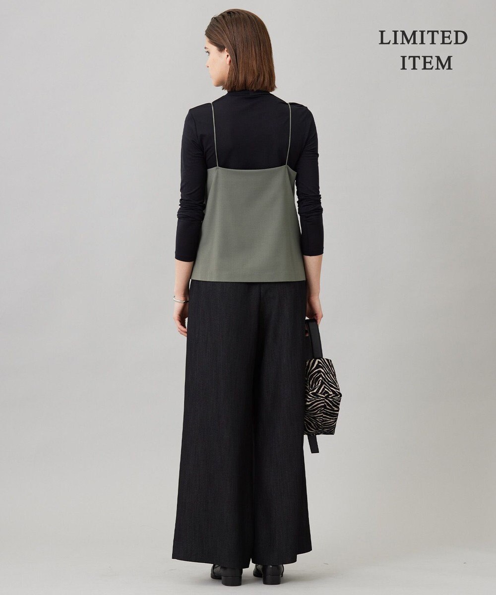 【WEB限定・UVカット・洗える】ウール2WAYストレッチ キャミソールブラウス / ICB L | ファッション通販 【公式通販】オンワード・クローゼット