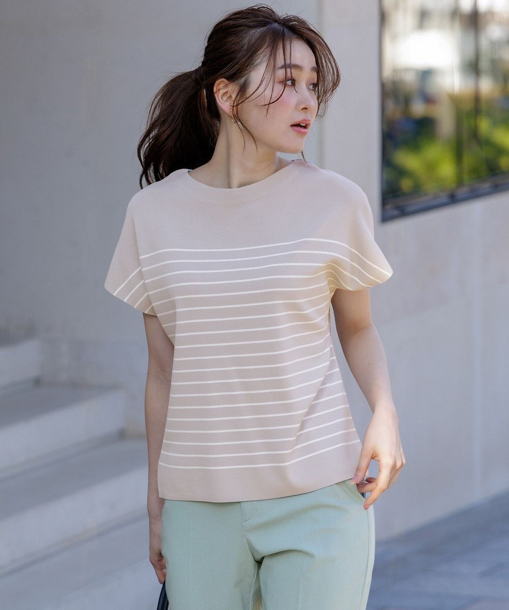 【接触冷感・UVカット・洗える】ビューティクール フレンチ ニットT / ANY SIS S | ファッション通販 【公式通販】オンワード・クローゼット