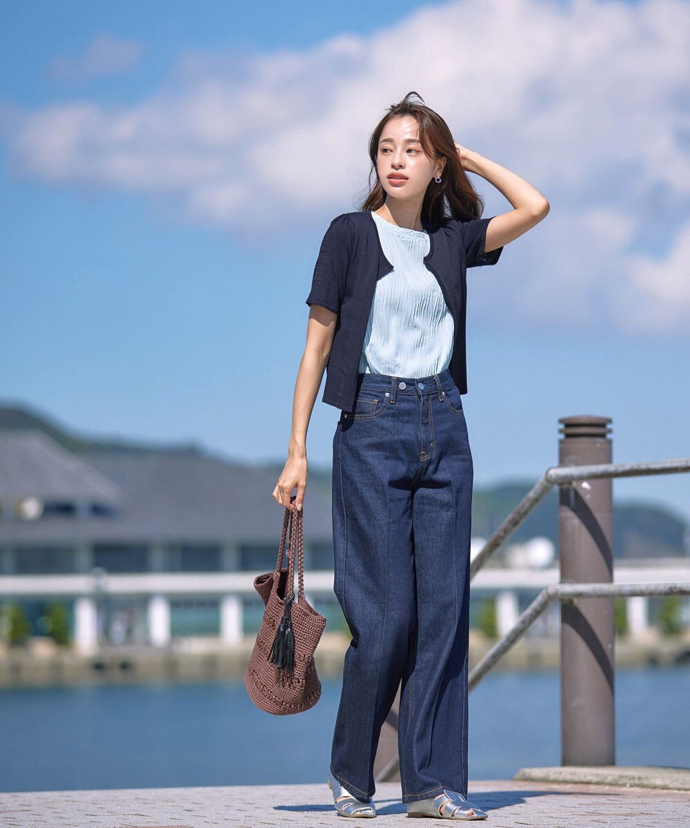 【新色追加・洗える・UVケア・接触冷感】サマーニット半袖カーディガン / Tiaclasse L | ファッション通販 【公式通販】オンワード・クローゼット