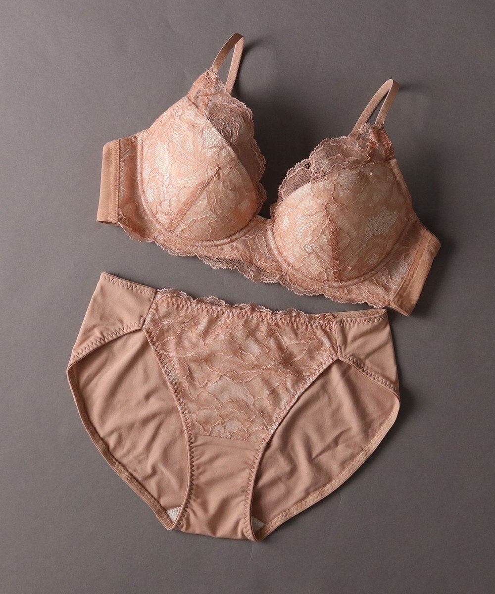 ブラジャー 立体感のあるバストをメイク ふっくらデコルテ きれいな谷間 ブラのズレ・浮きを軽減 【ハイライトブラ】 ブラ CB4001 ...