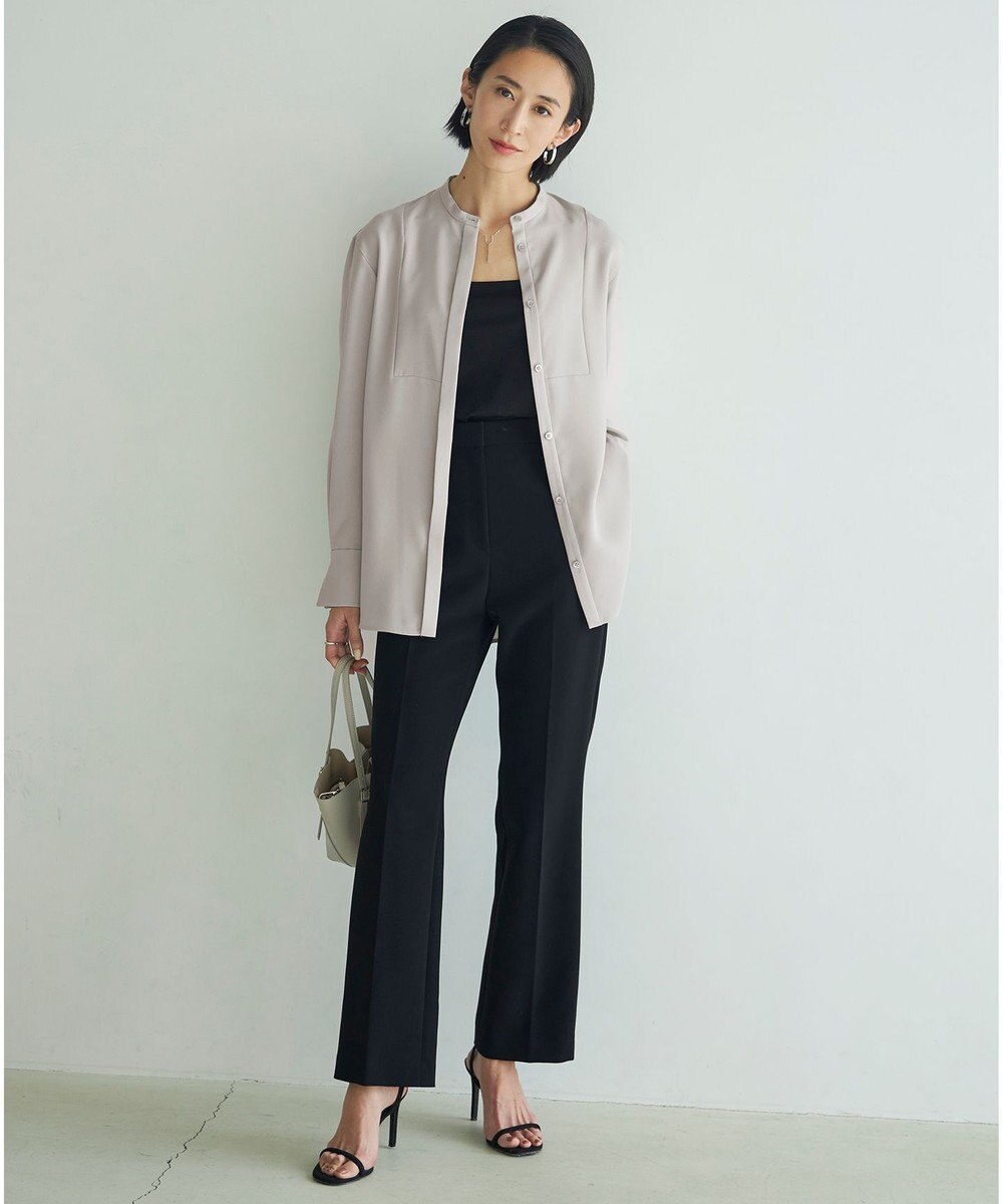 【接触冷感・UVケア・速乾・洗える】 FluidBackSatin シャツブラウス / ICB L | ファッション通販 【公式通販】オンワード・クローゼット