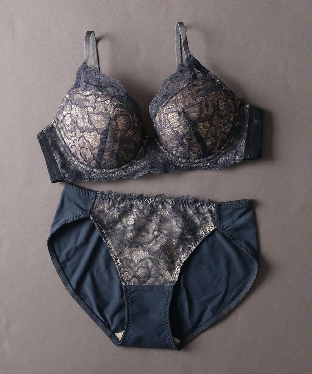 ブラジャー 立体感のあるバストをメイク ふっくらデコルテ きれいな谷間 ブラのズレ・浮きを軽減 【ハイライトブラ】 ブラ CB4001 ...