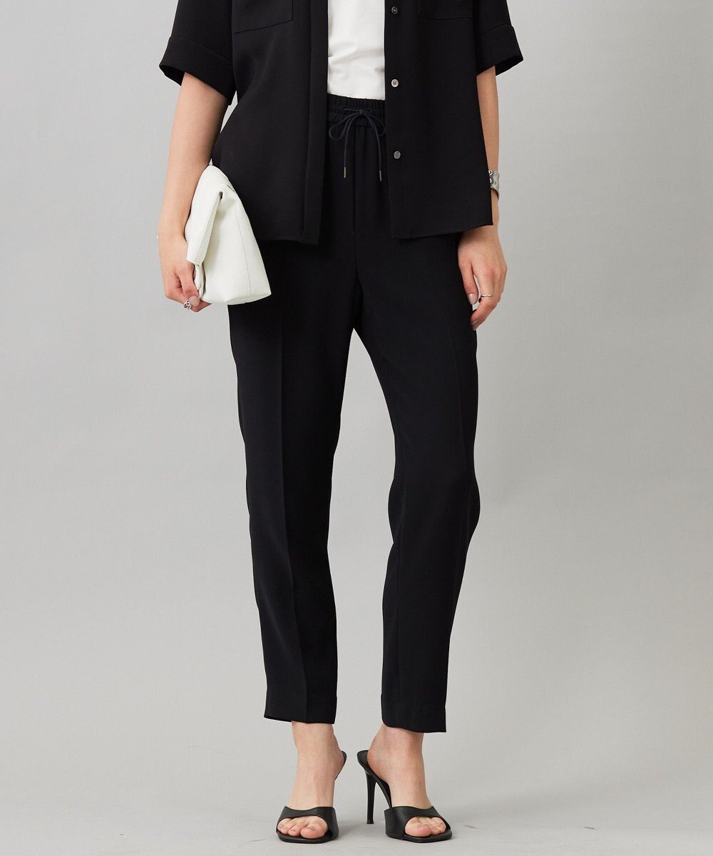 【UVカット・防シワ・洗える】ライトダブルクロス ドロストパンツ / ICB | ファッション通販 【公式通販】オンワード・クローゼット