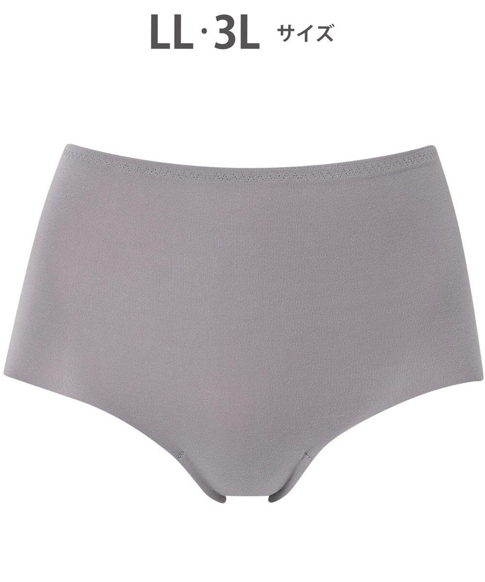 ショーツ やさしい肌あたり ズレ上がりにくい しめつけにくい 【綿の贅沢 フラットショーツ】 はきこみ丈ふかめ 3Lまで対応 大きいサイズ ...