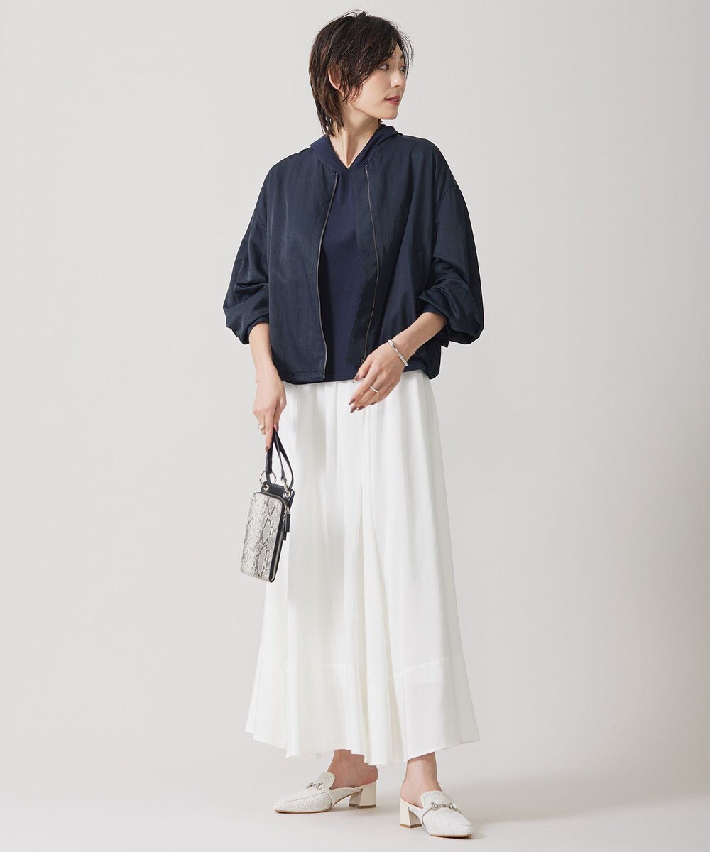 【接触冷感・UVカット・撥水・洗える】 ナイロンタスランツイル ブルゾン / ICB L | ファッション通販 【公式通販】オンワード・クローゼット