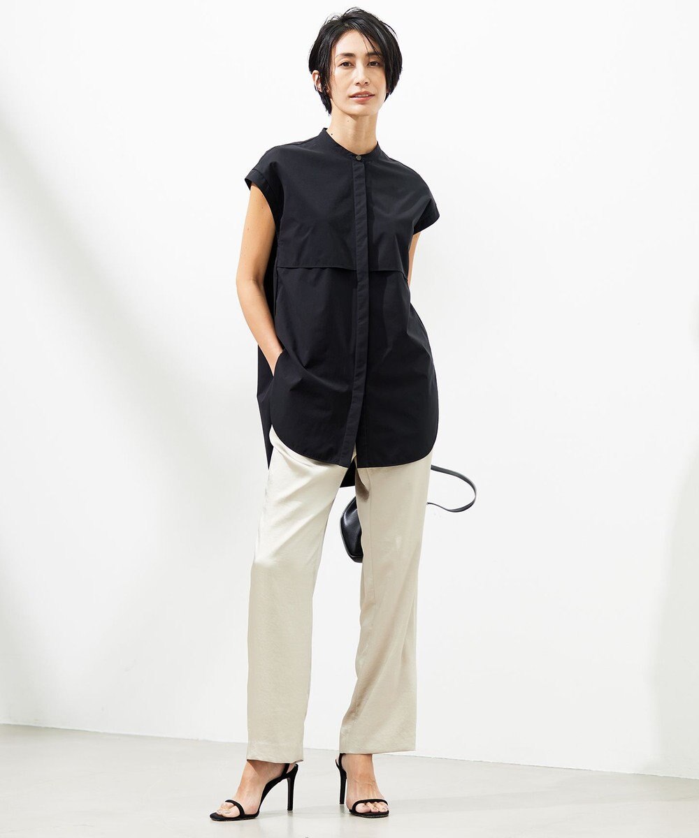 【接触冷感・UVカット・撥水・洗える】 プルーフ4WAYタフタ ブラウス / ICB L | ファッション通販 【公式通販】オンワード・クローゼット