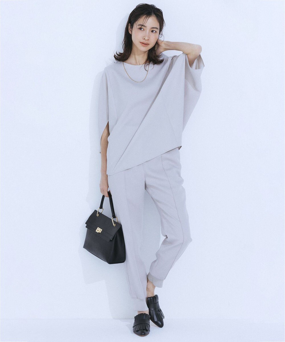 【接触冷感・UVケア・速乾・洗える】 FluidBackSatin ドルマンスリーブブラウス / ICB L | ファッション通販 【公式通販】オンワード・クローゼット