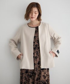 ウール混2wayショートコート / YECCA VECCA | ファッション通販 【公式