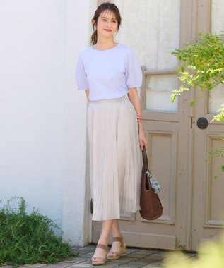 【汗ジミ防止・UVケア】アーモンドスリーブ カットソー / any SiS L | ファッション通販 【公式通販】オンワード・クローゼット