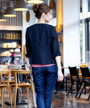 【給水速乾・接触冷感・UVケア・防シワ・洗える】カチオンカラーレスジャケット / Tiaclasse L | ファッション通販 【公式通販】オンワード・クローゼット