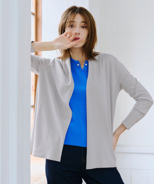 【UVケア・接触冷感】“やみつき”着ながしロングカットソーカーデ / Tiaclasse L | ファッション通販 【公式通販】オンワード・クローゼット