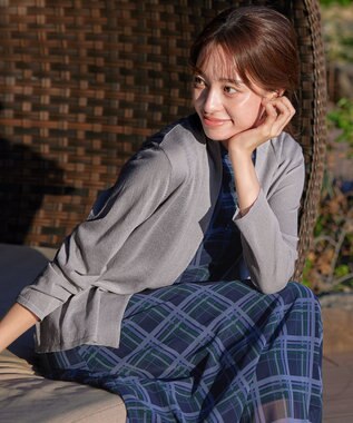 【新色追加・UVケア・接触冷感】ショートトッパーカーディガン / Tiaclasse L | ファッション通販 【公式通販】オンワード・クローゼット