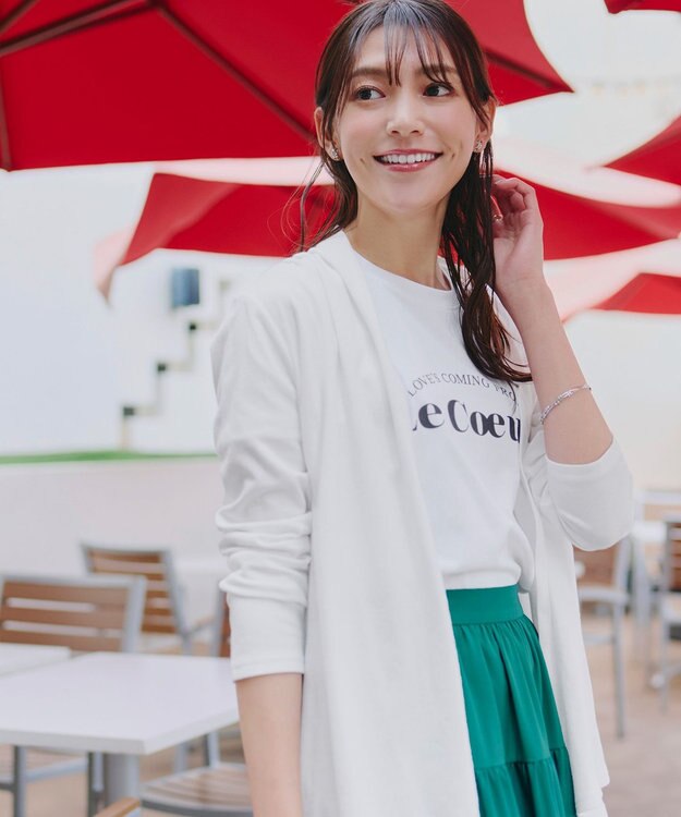 【UVケア・接触冷感】“やみつき”着ながしロングカットソーカーデ / Tiaclasse L | ファッション通販 【公式通販】オンワード・クローゼット