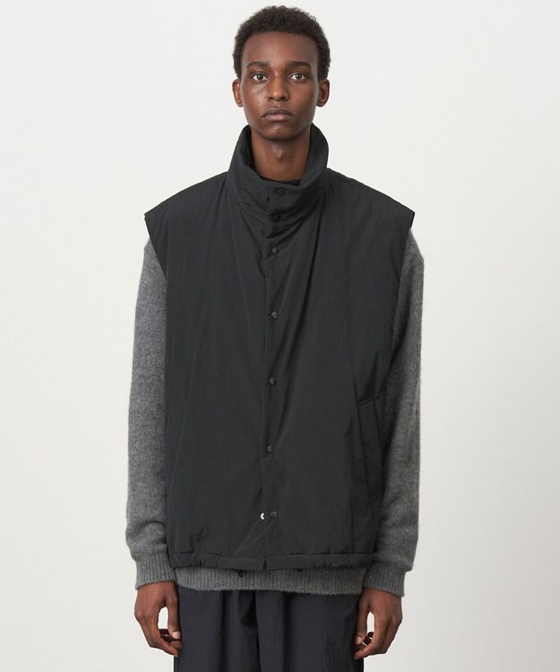 TECHNO COTTON | リサイクルウールパテッドベスト - UNISEX / ATON