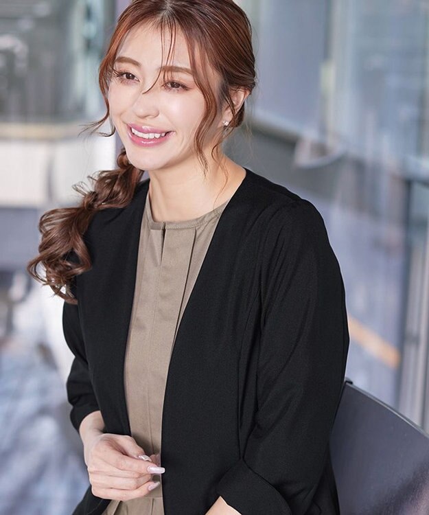 【吸水速乾・接触冷感・UVケア・防シワ・洗える】カチオンカラーレスジャケット / Tiaclasse L | ファッション通販 【公式通販】オンワード・クローゼット