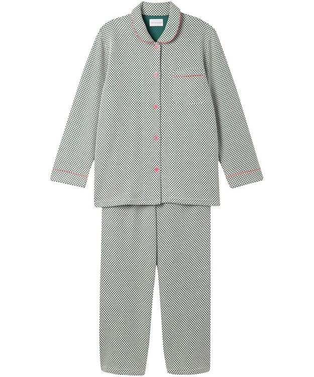 綿混】丸襟ぽこぽこNew Yearパジャマ / une nana cool | ファッション