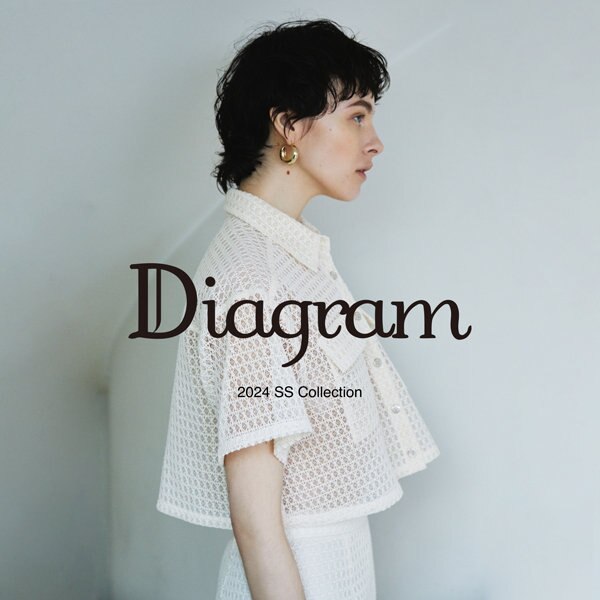 【and Natural】Diagram 2024 SS Collection | ONWARD CROSSET | ファッション通販サイト ...